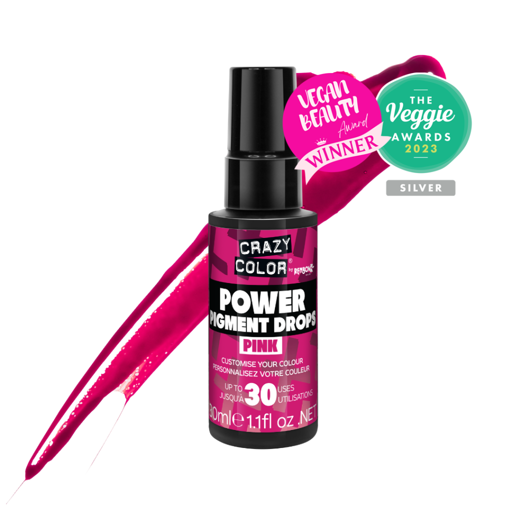Pink POWER Pigment Drops – Crazy Color US