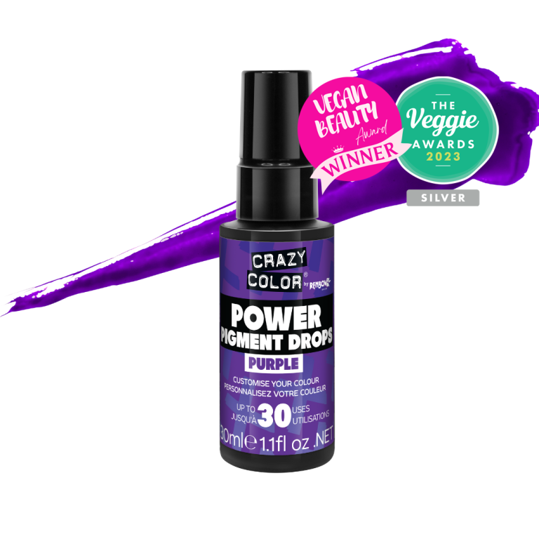 Purple POWER Pigment Drops – Crazy Color US